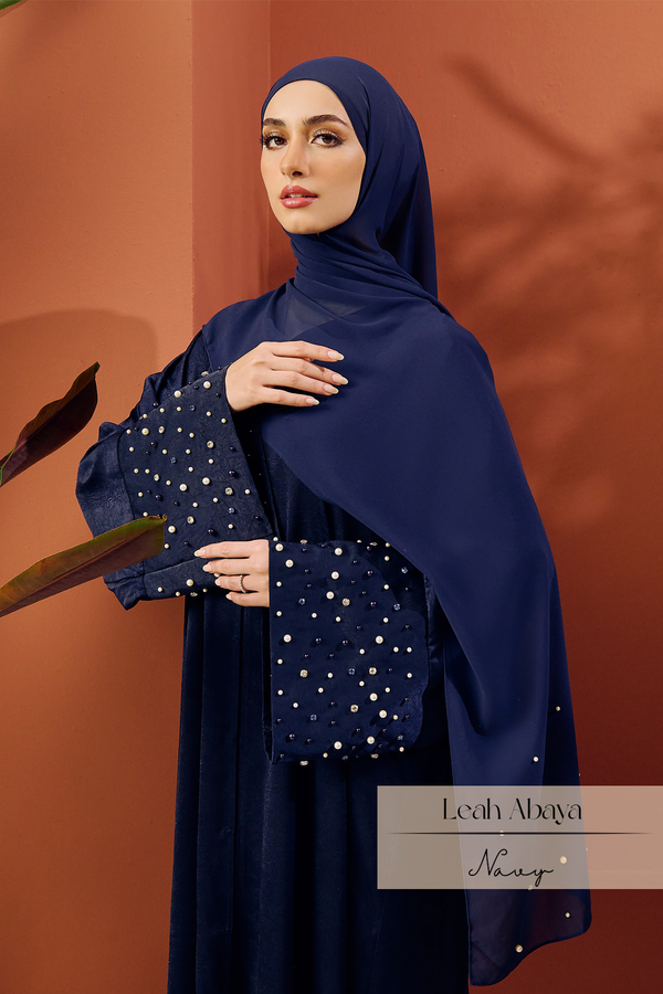 Leah Abaya: Navy – emray